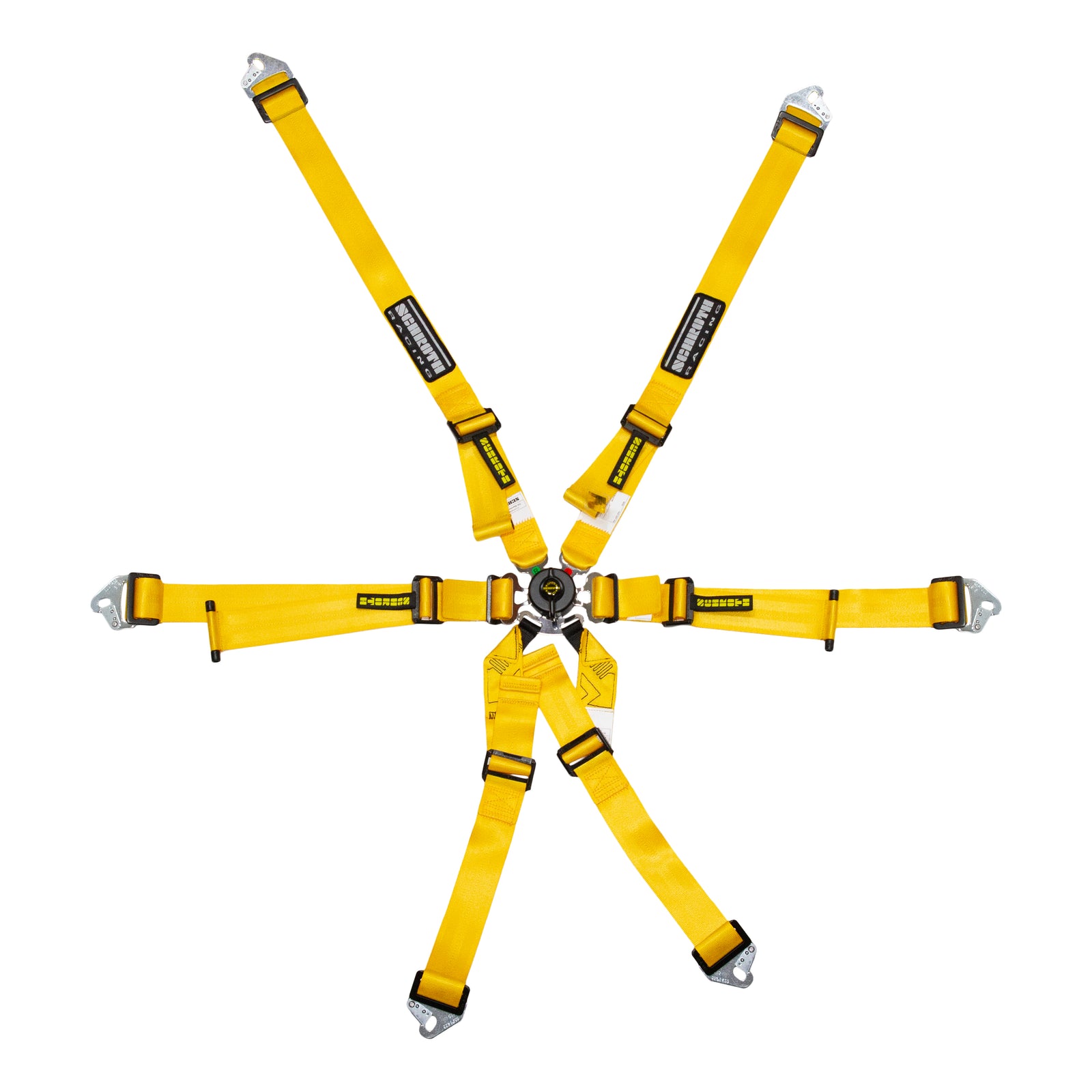 SCHROTH 2 x 2 Flexi 6-Point Racing Harness (2031 FIA Approval)